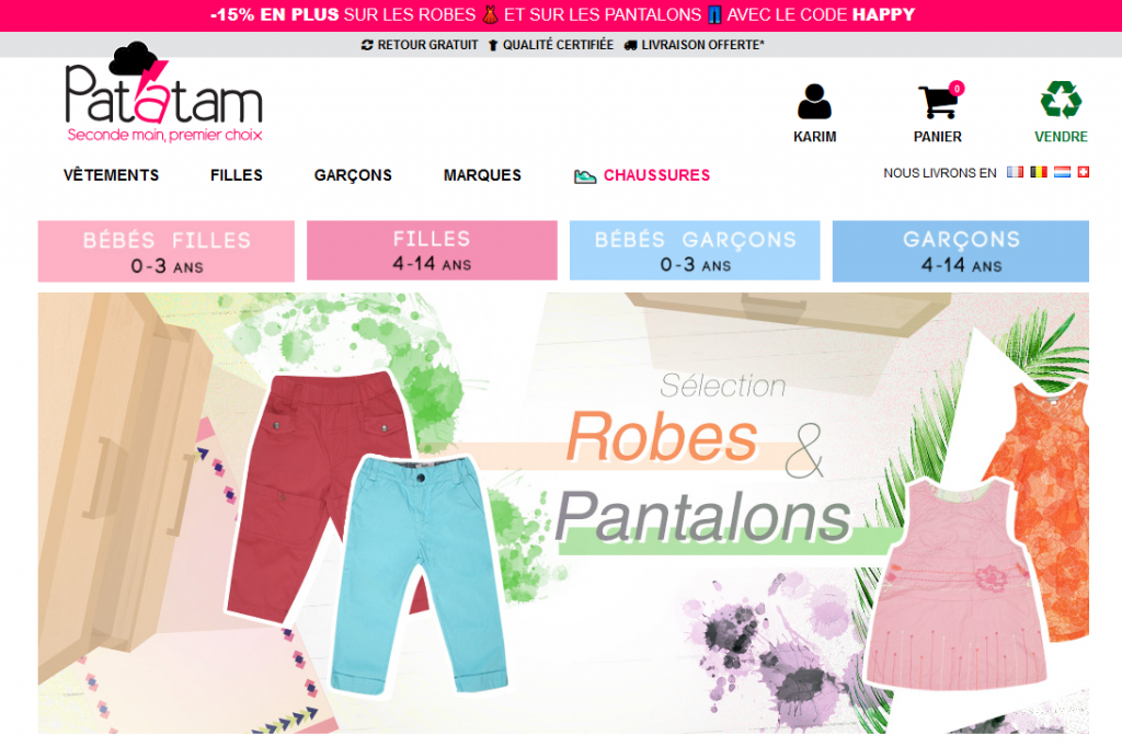 Patatam.com, un site au top pour ne pas se ruiner ! - Maman Maureen